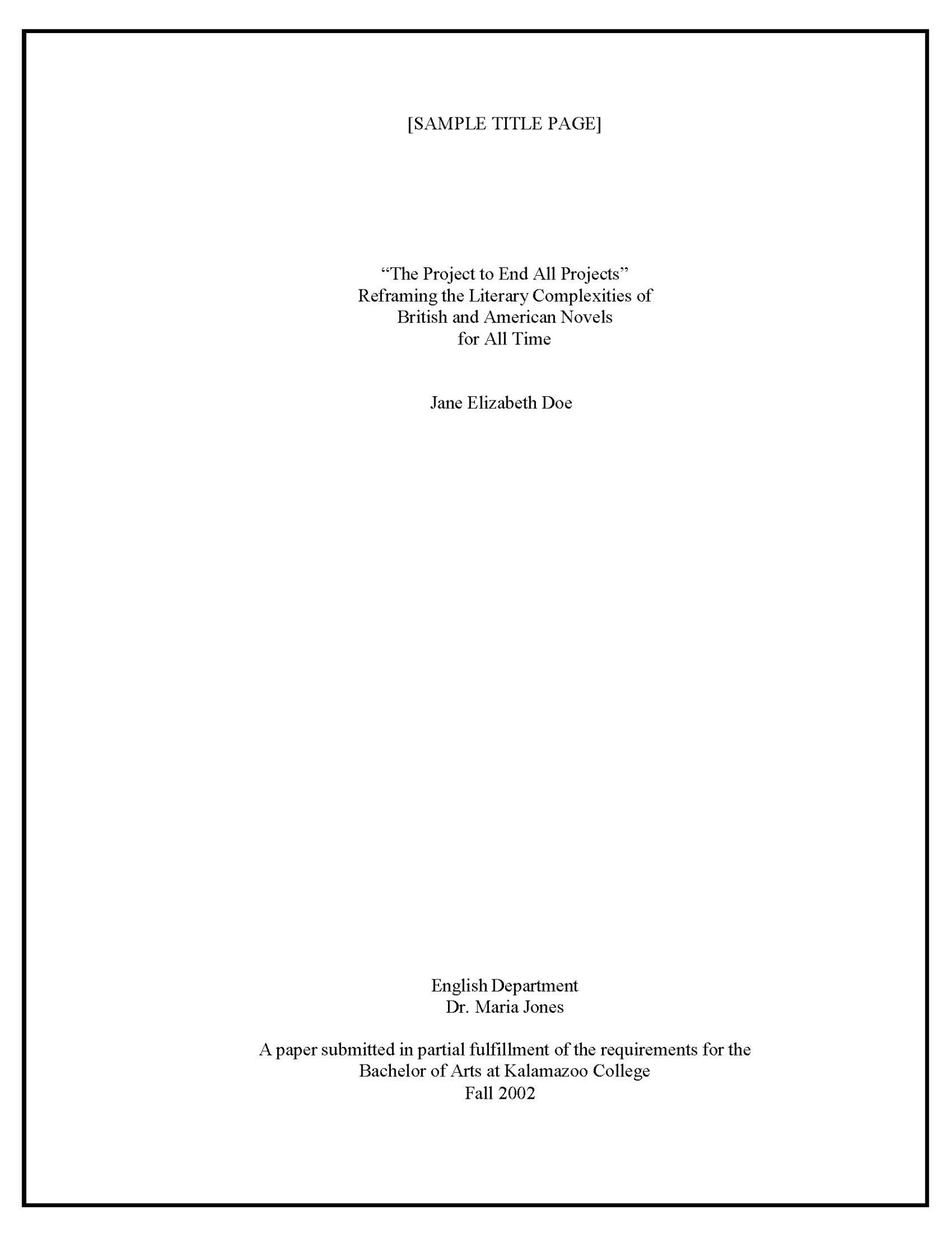 Handbook: SIP in English – English | Kalamazoo College